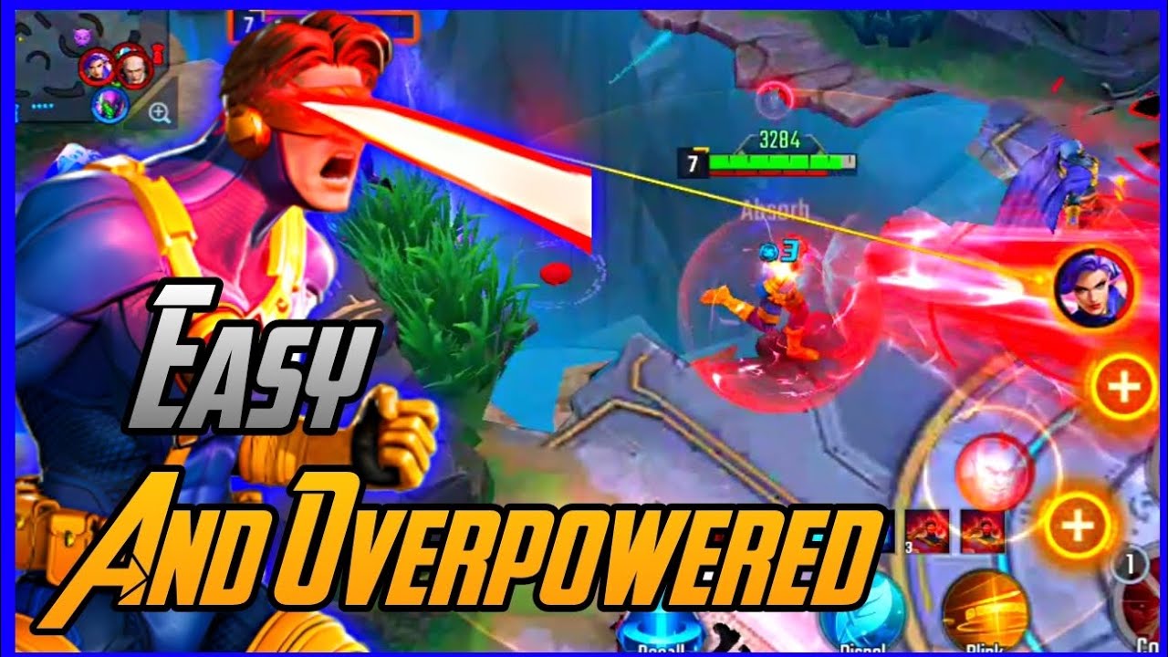 Cyclops is Easy to Play and Overpowered at the same time | Marvel Super ...