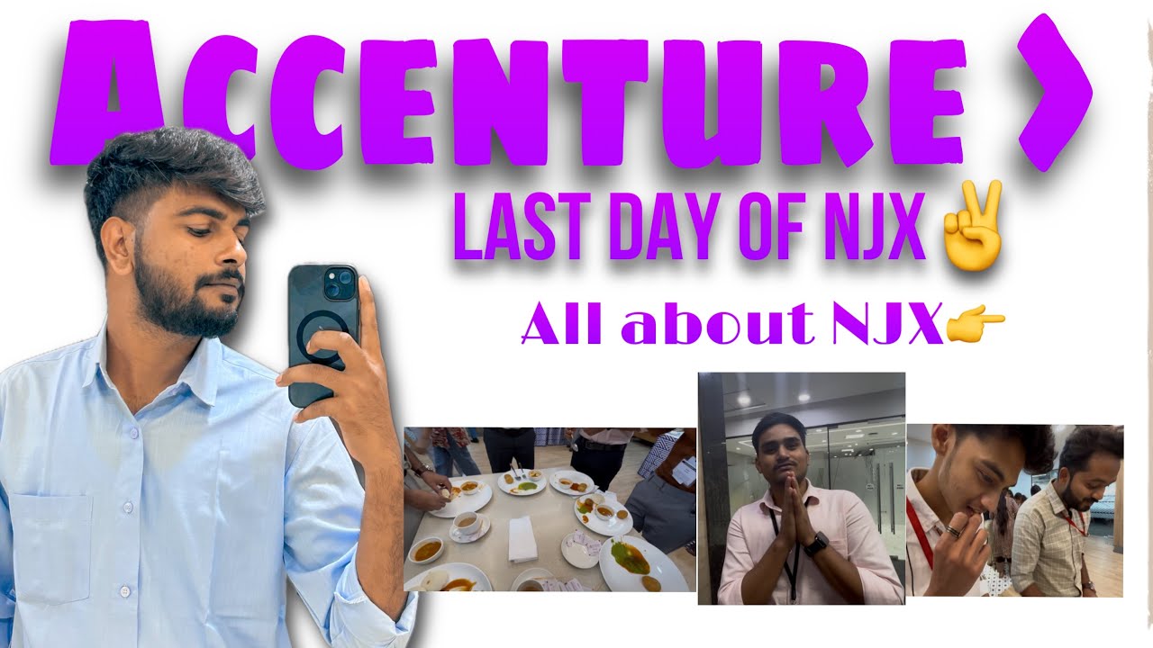 Last day of NJX meeting in accenture office | details of NJX | food and ...