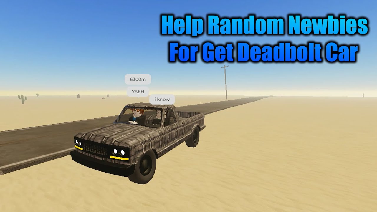 I help random newbies get new cars in abandoned motels - YouTube
