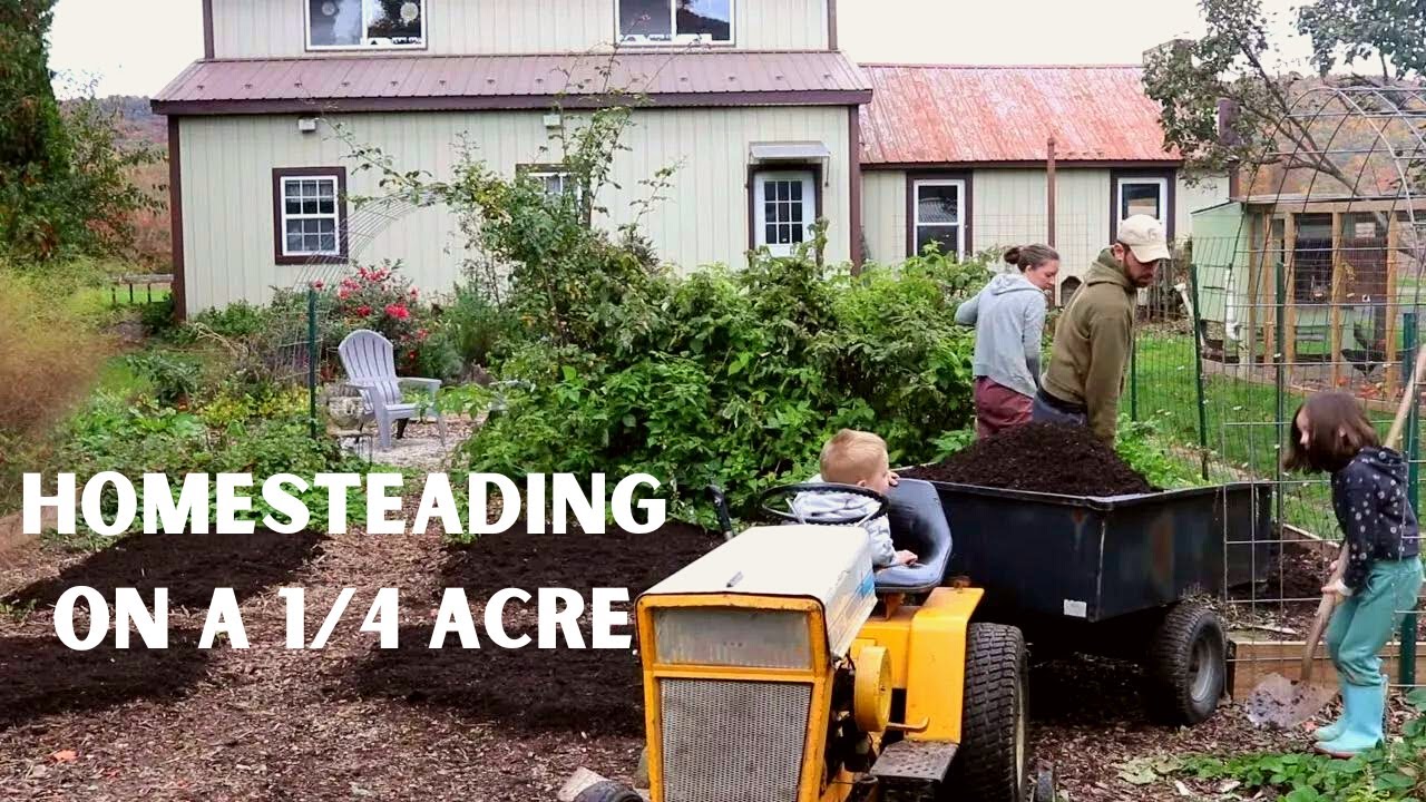 An Unexpected FINAL HARVEST! Setting the 2024 Homestead Garden up for ...