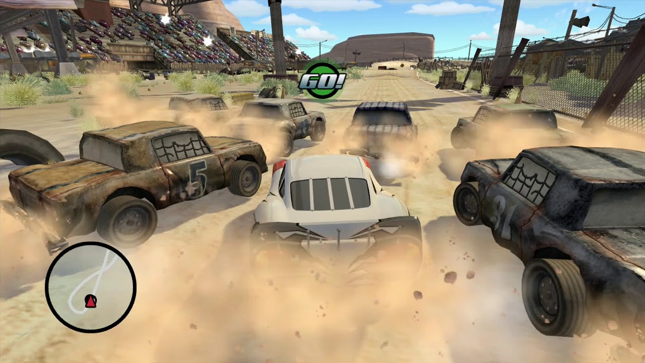 Cars: The Video Game: Rustbucket Race-O-Rama - YouTube