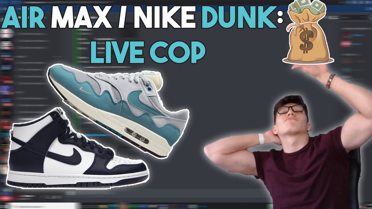AIR MAX 1 PATTA NIKE DUNK HIGH: LIVE COP! Join our Cook Group! Link ...