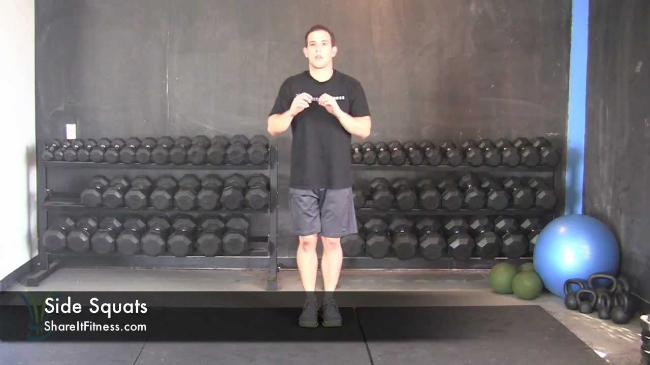 Side Lunge/Squats - YouTube