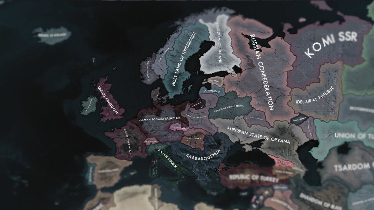 Hoi4 Timelapse - Red Flood - YouTube