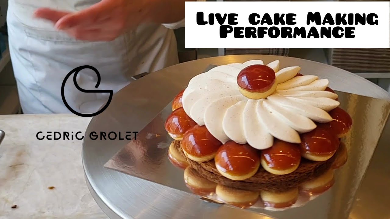[4 Min Review] Paris - Cédric Grolet Opéra: Saint-Honoré Cake Making ...