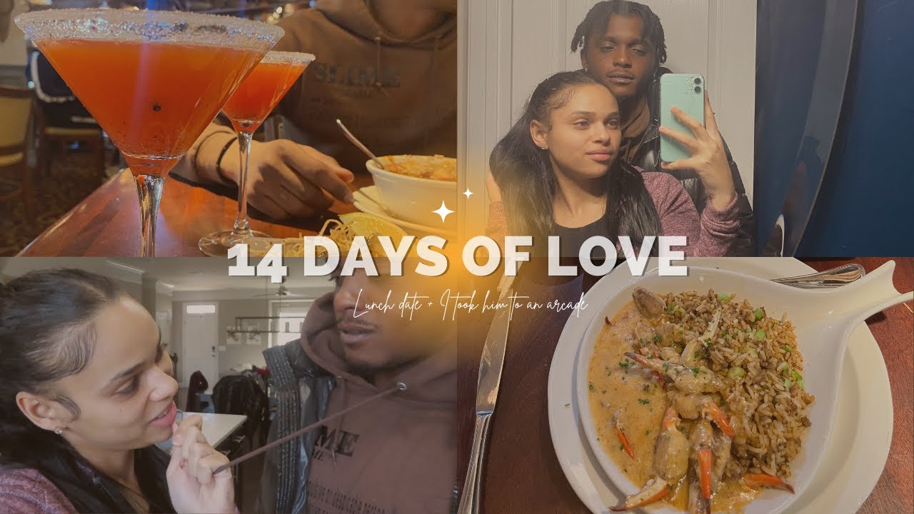 14 DAYS OF LOVE ️: DAY 3 | I Took My Boyfriend On A Lunch Date + We ...