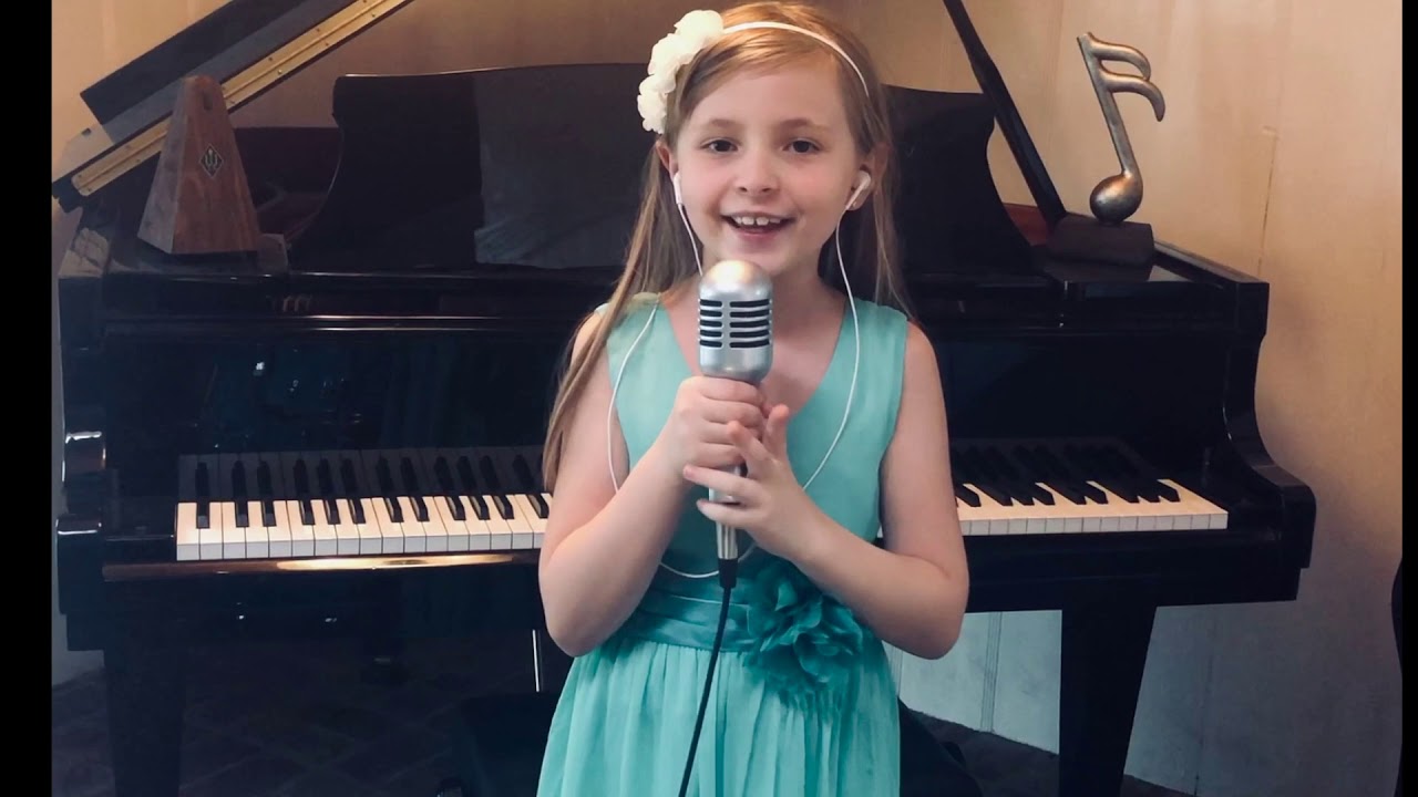 Marla Rose Vardaros 9yrs old "WHAT A WONDERFUL WORLD" - YouTube
