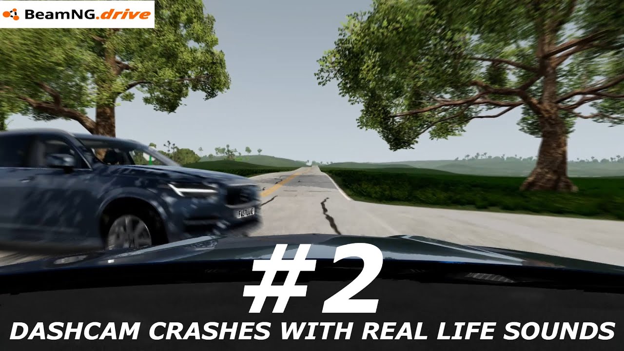 Beamng Dashcam Compilation With Real Life Sounds #2 - YouTube