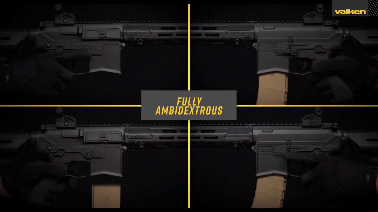 Valken Airsoft ASL Rifles - YouTube