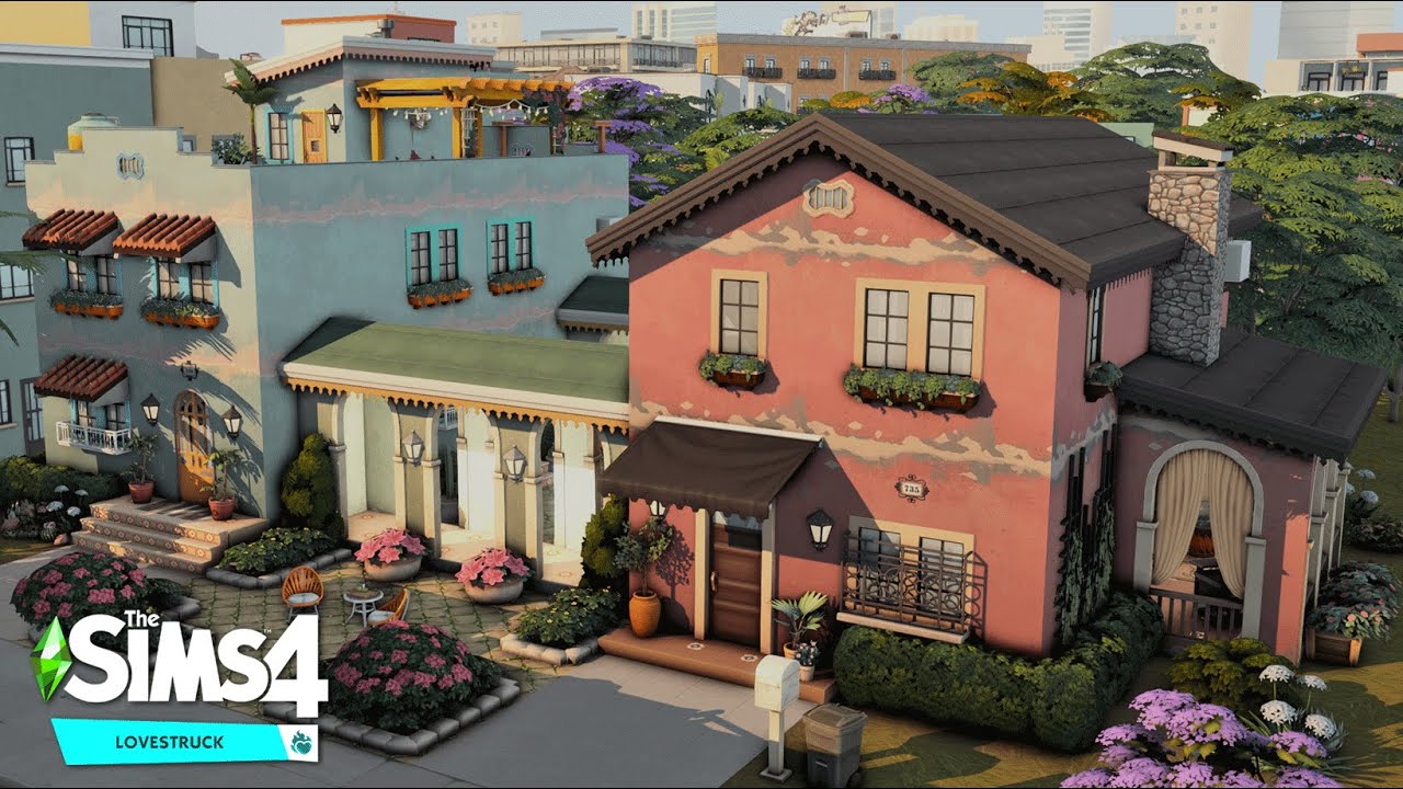 Casa Corazon 💖 | The Sims 4 Lovestruck Speed Build (No CC) - YouTube