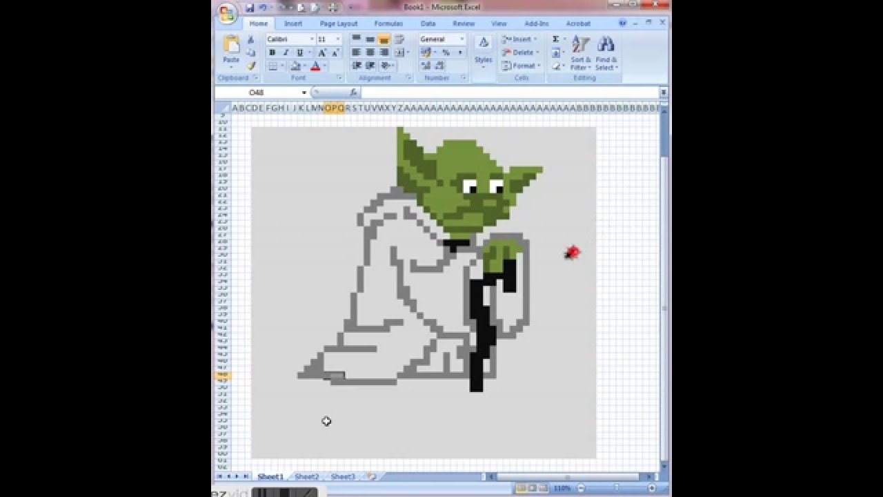 Having Fun With Yoda Using Microsoft Excel YouTube Having Fun With Yoda Using Microsoft Excel YouTube
