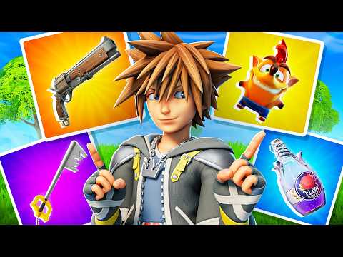 Everything You Need To Know About Fortnite's Kingdom Hearts Update