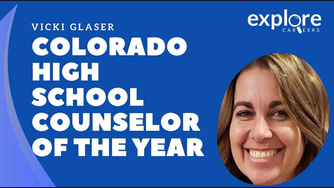 Colorado High School Counselor of the Year 2021 - Vicki Glaser - YouTube