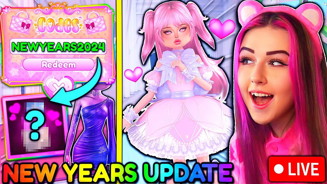*NEW YEARS UPDATE* Join FAST For ALL *CODES*, MADOKA SET, & More! ROBLOX Dress To Impress - YouTube