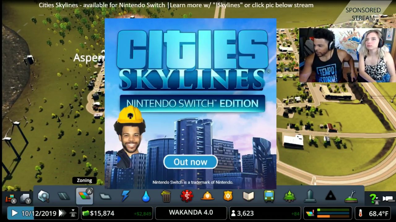 Trihex building ultimate city: WAKANDA v2.0 (Cities Skylines on Switch ...