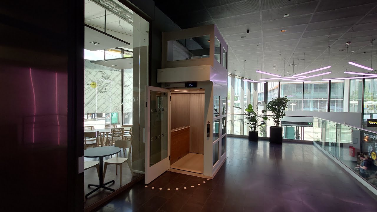 2020 KONE ProSpace Belt-Driven MRL-Traction Elevator @ Coop Stationsgallerian, Uppsala, Sweden ...