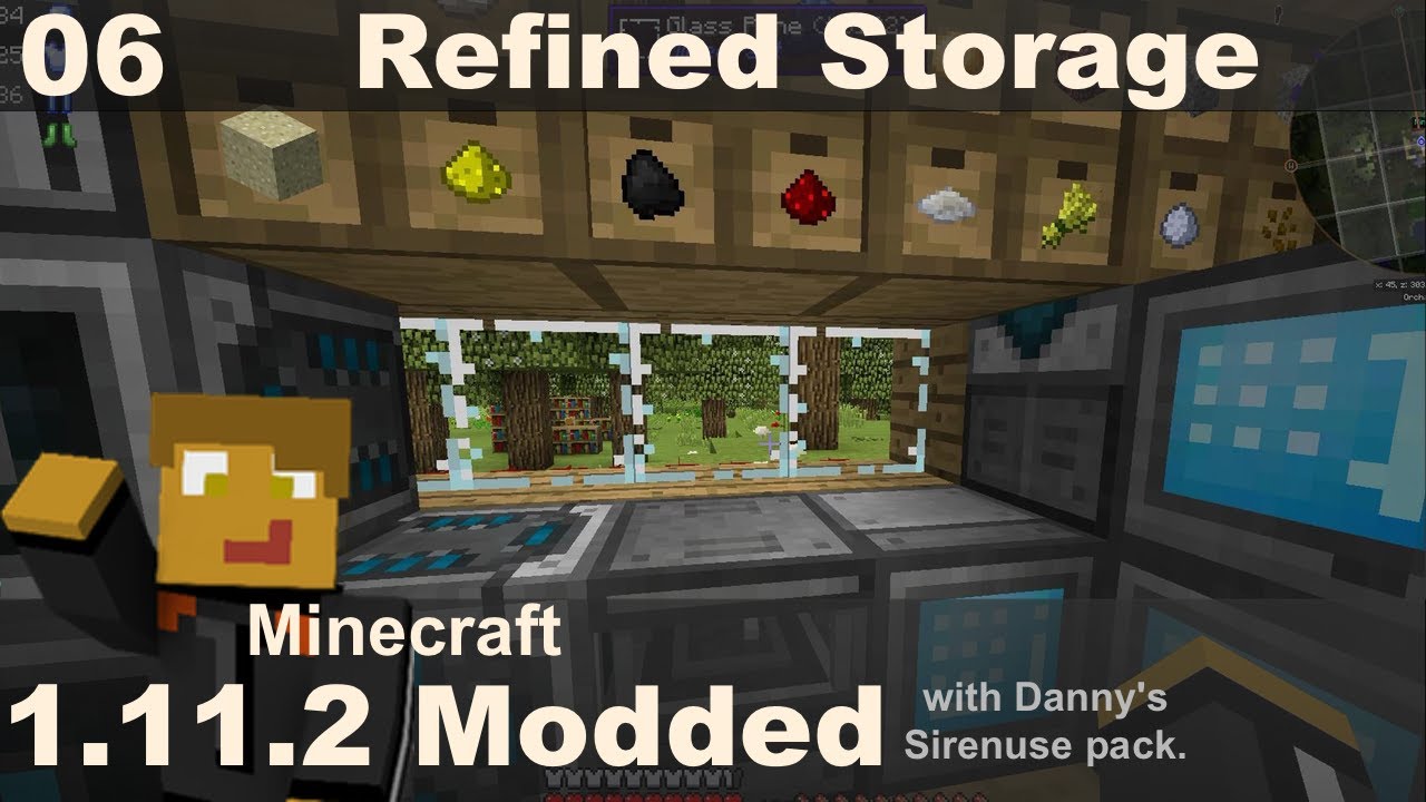 Modded 1.11.2 - Refined Storage Setup/Autocrafting (E06) - YouTube