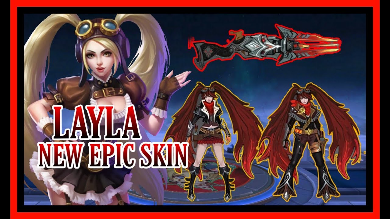 LAYLA NEW EPIC SKIN FOR UPCOMING SQUAD | MOBILE LEGENDS - YouTube