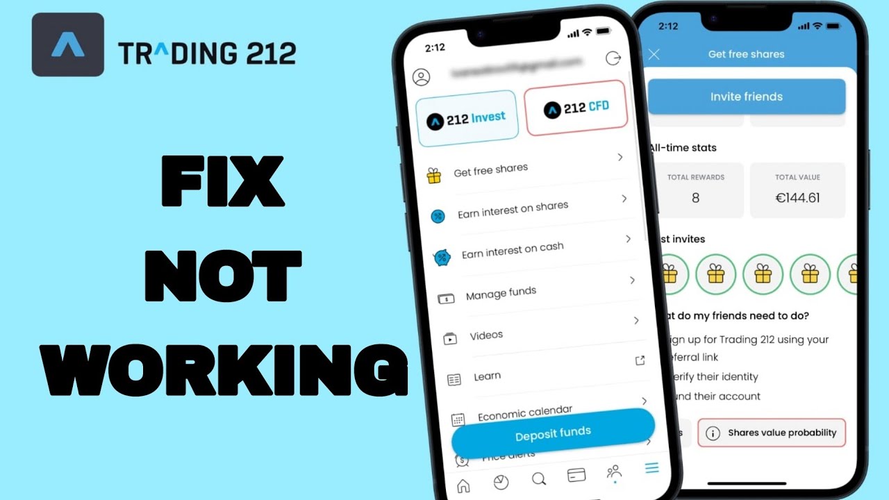 How To Fix And Solve Not Working On Trading 212 App | Final Solution ...