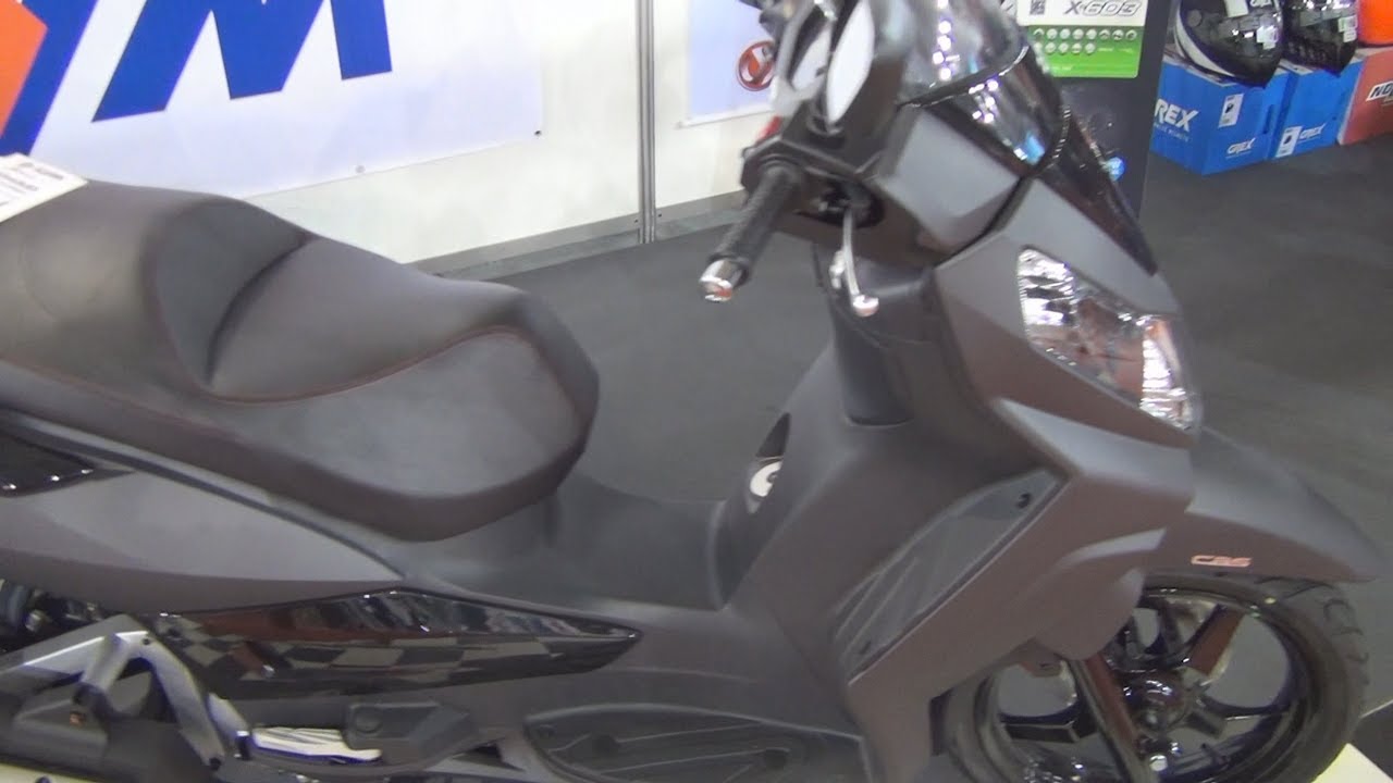 SYM Citycom 300i Exterior and Interior - YouTube