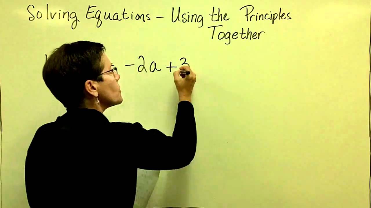 17 - Introductory Algebra - Solve Equations - Putting it All Together ...
