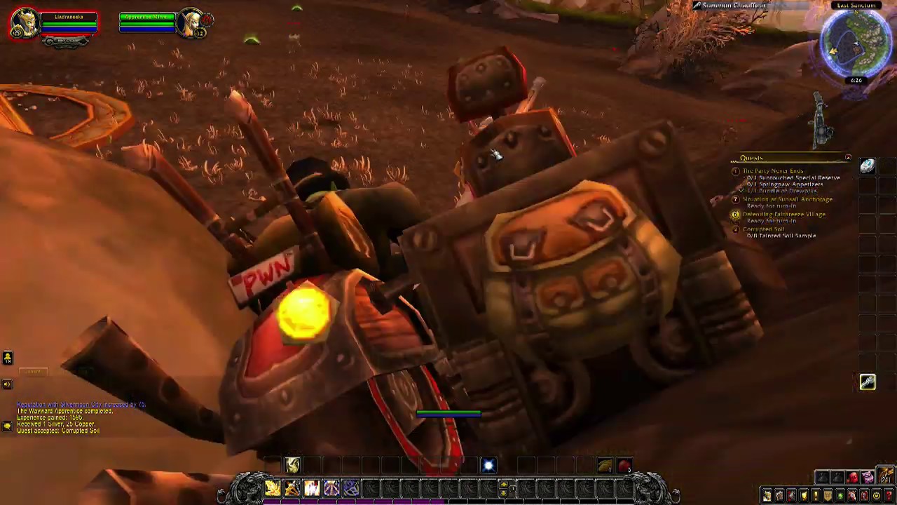 WOW: Starter Zones: Blood Elf Part 5 - YouTube