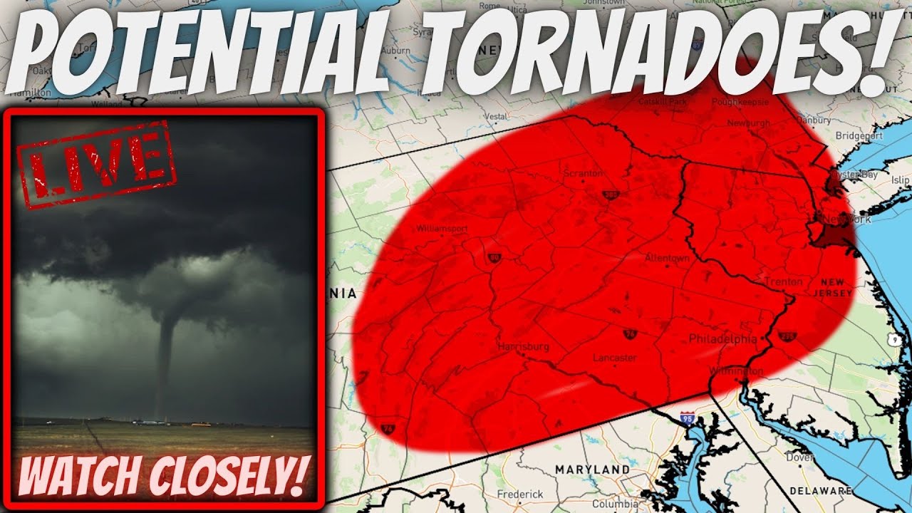🔴BREAKING - Possible Nocturnal Tornadoes Tonight! Live Weather Coverage ...