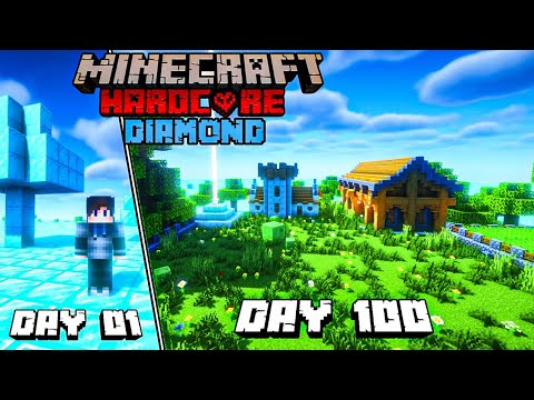 i survive 100 days in diamond only world in Minecraft hardcore Hindi ...