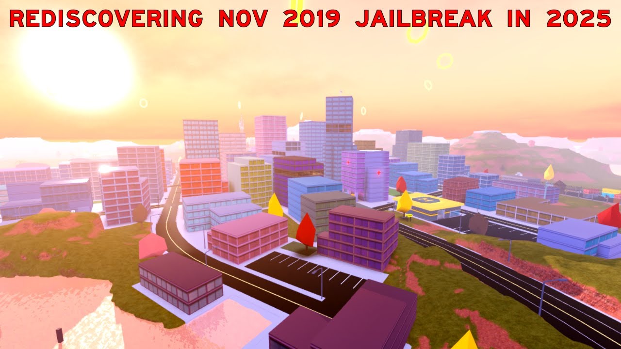 Rediscovering November 2019 Roblox Jailbreak in 2025 - YouTube