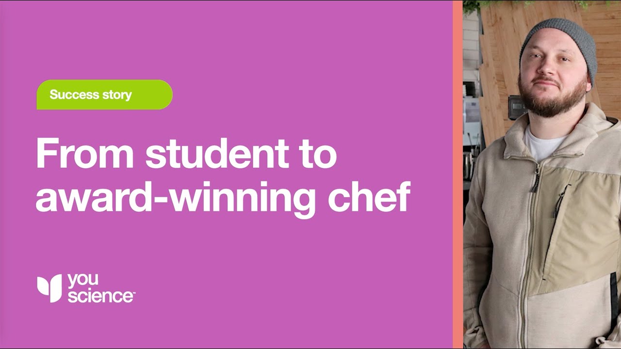 Success story: From student to award-winning chef - YouTube