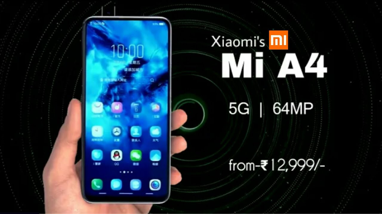 Xiaomi Mi A4 - 64MP Quad Camera, 32MP Popup selfai, SD 730G Soc ...