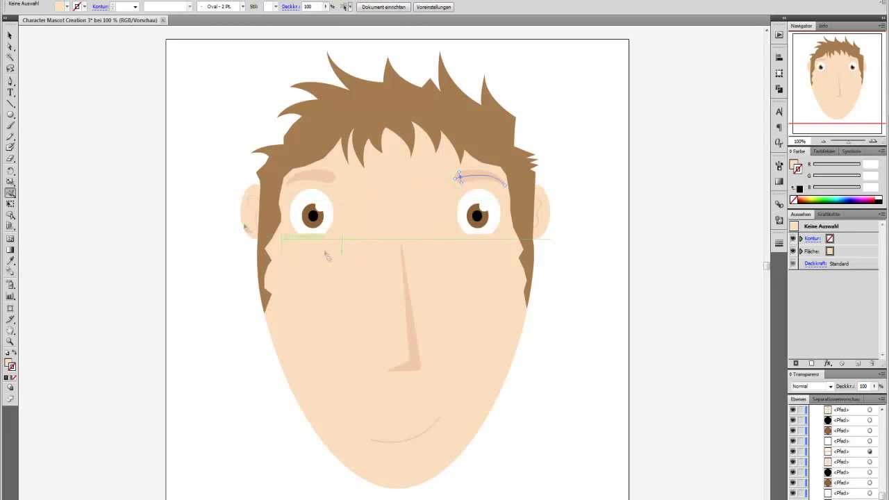 Adobe Illustrator CS5 - Character Mascot Tutorial - Valixx-Online.de ...