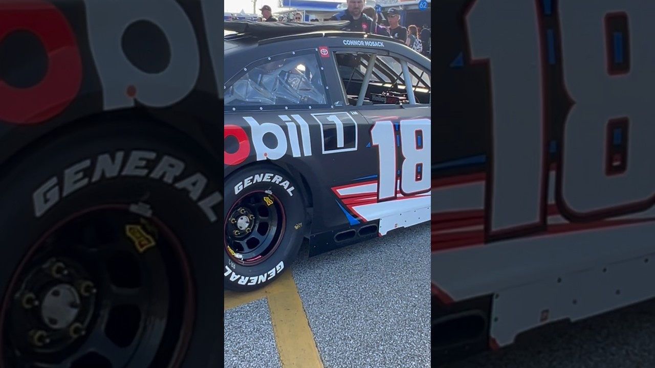 Arca # 18 Pit Action Daytona 😎#daytona #Nascar - YouTube