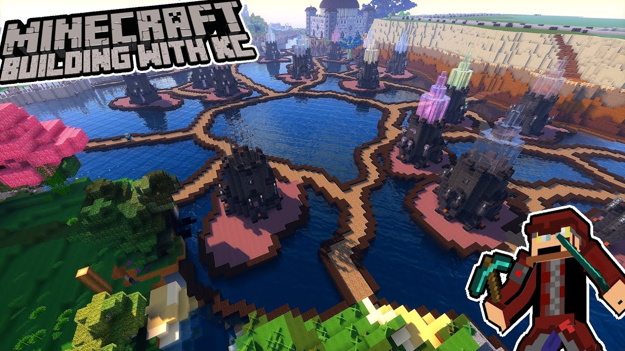 I BUILT an ENTIRE NEW Swamp KINGDOM in Minecraft ⚒ Building With KC ⚒ ...