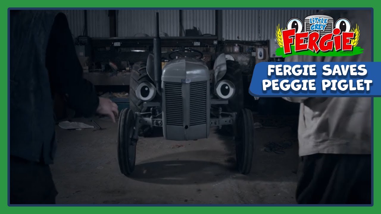 Clunky the Ghost Rescues Fergie! 👻 | Fergie Saves Peggie Piglet | 🚜 ...