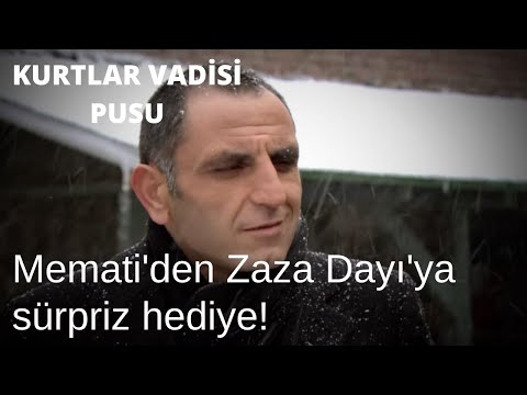 Kurtlar Vadisi Pusu | Memati'den Zaza Dayı'ya Sürpriz Hediye!