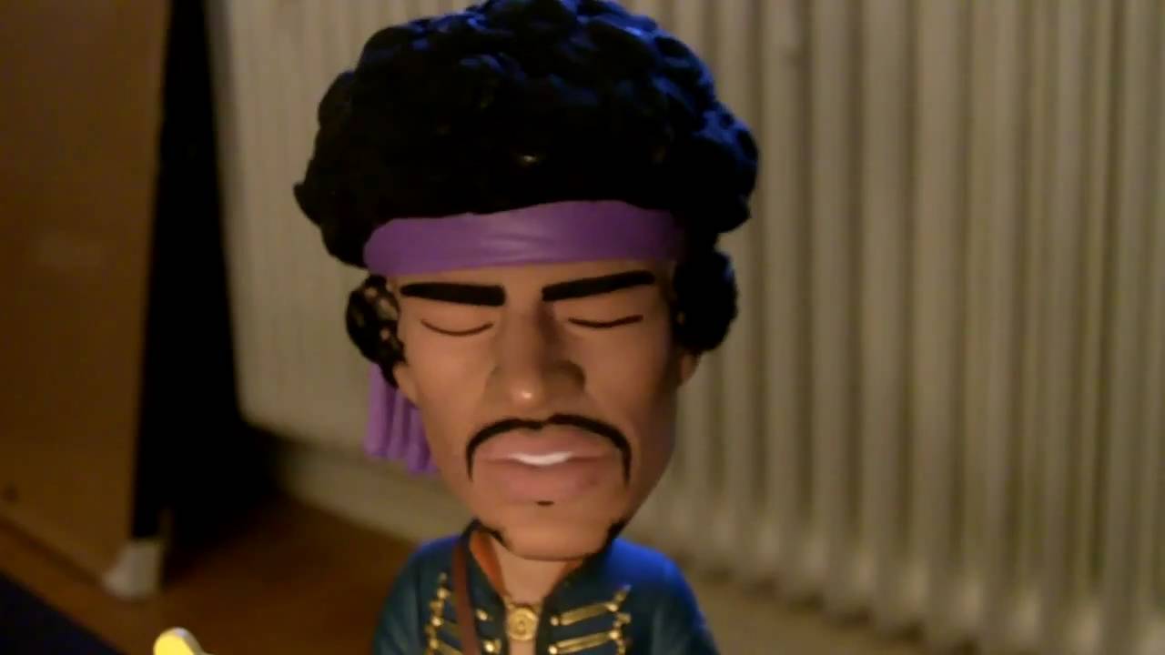 Jimi Hendrix bobblehead doll - YouTube