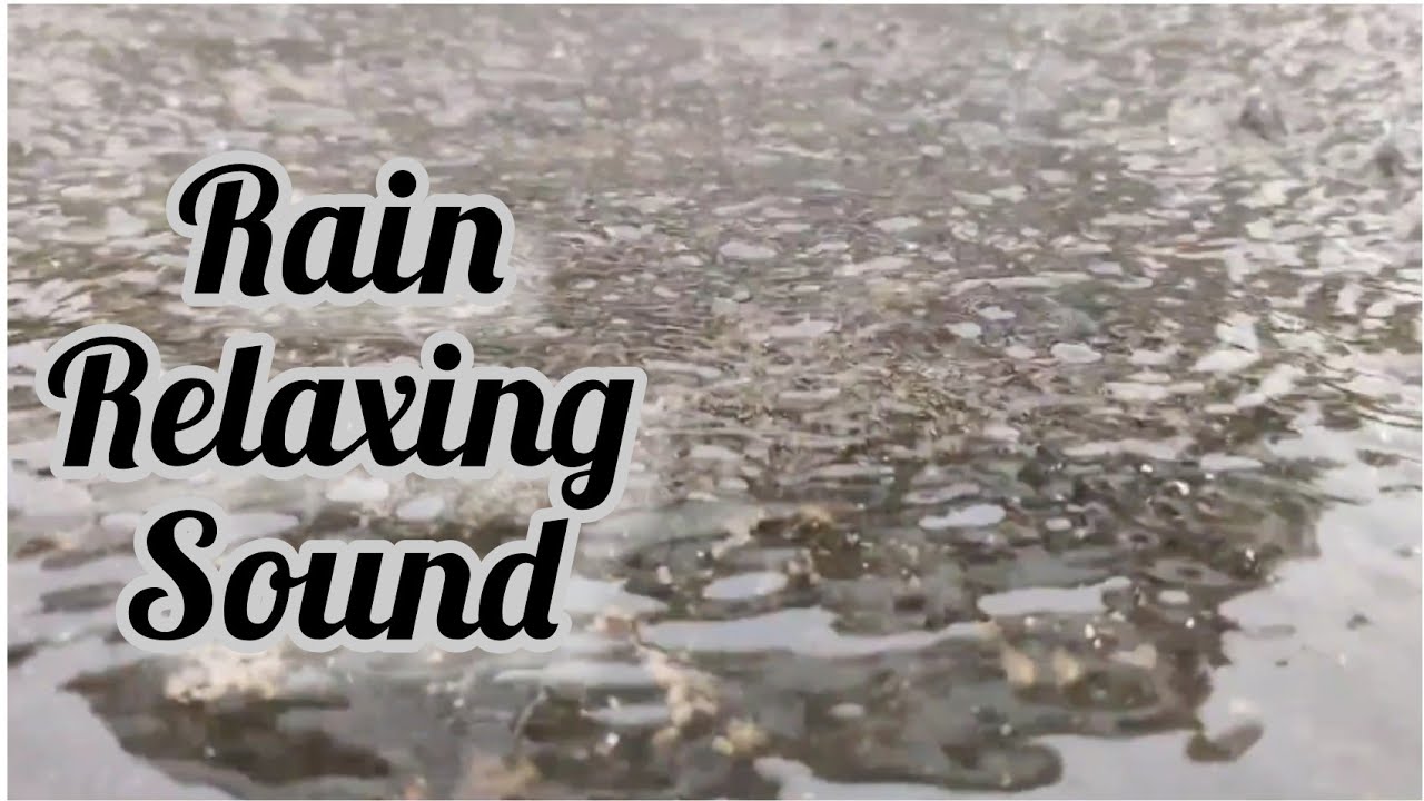 Beautiful Rain🌧️☔relaxing Sound Deep Sleep Mind Relaxation😔soothing