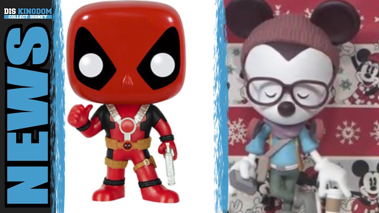 Hipster Vinylmation, Haunted Mansion Tsum Tsum & Deadpool Funko ...