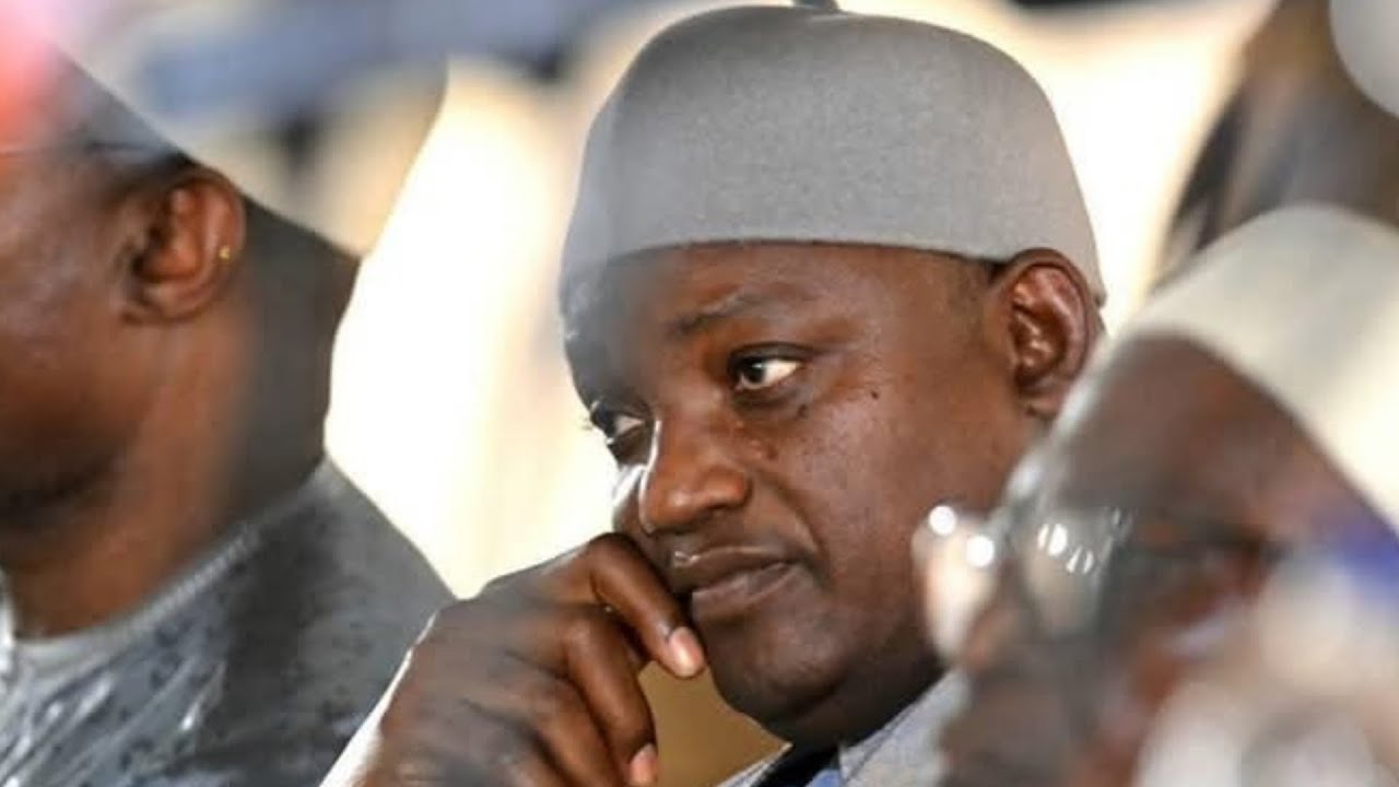 EBRIMA SANNEH MSG LAMBASTING BARROW'S FAILURES - YouTube