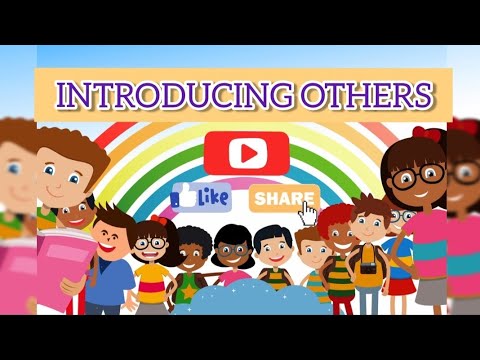 Introducing others for kids |English speaking practice| Spoken english ...
