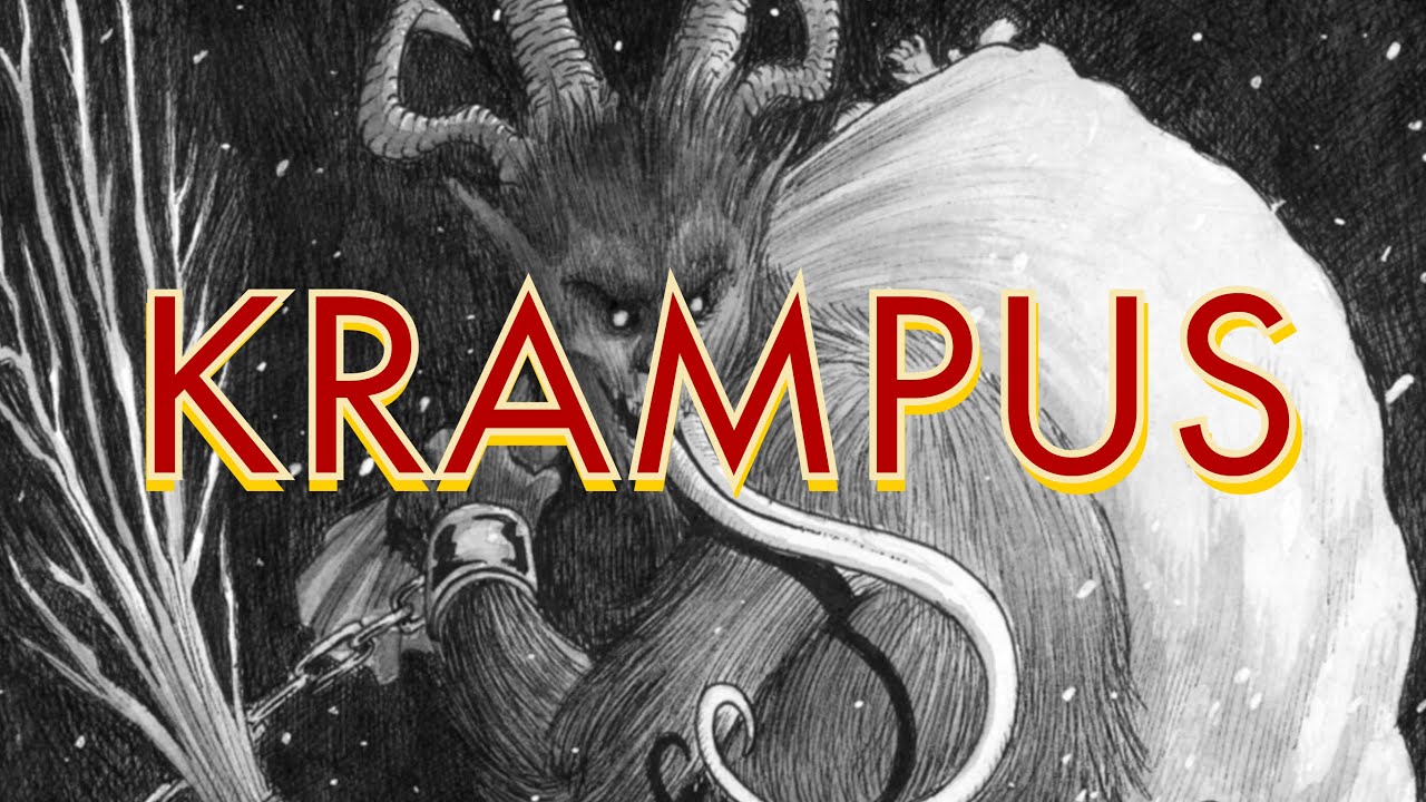 Krampus: Story, Origin, and Timelapse Illustration - YouTube