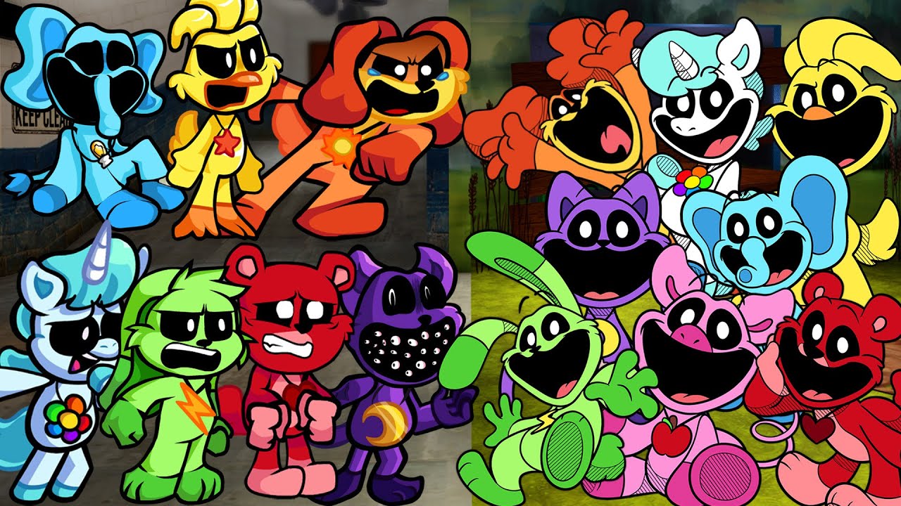 [SWAP] FNF Smiling Critters x Smiling Critters Mods | Poppy Playtime ...