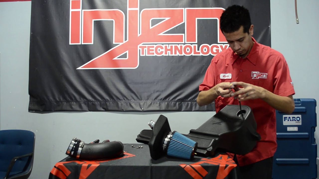 2015-2016 VW MK7 GTI Injen Evolution Air Intake - YouTube