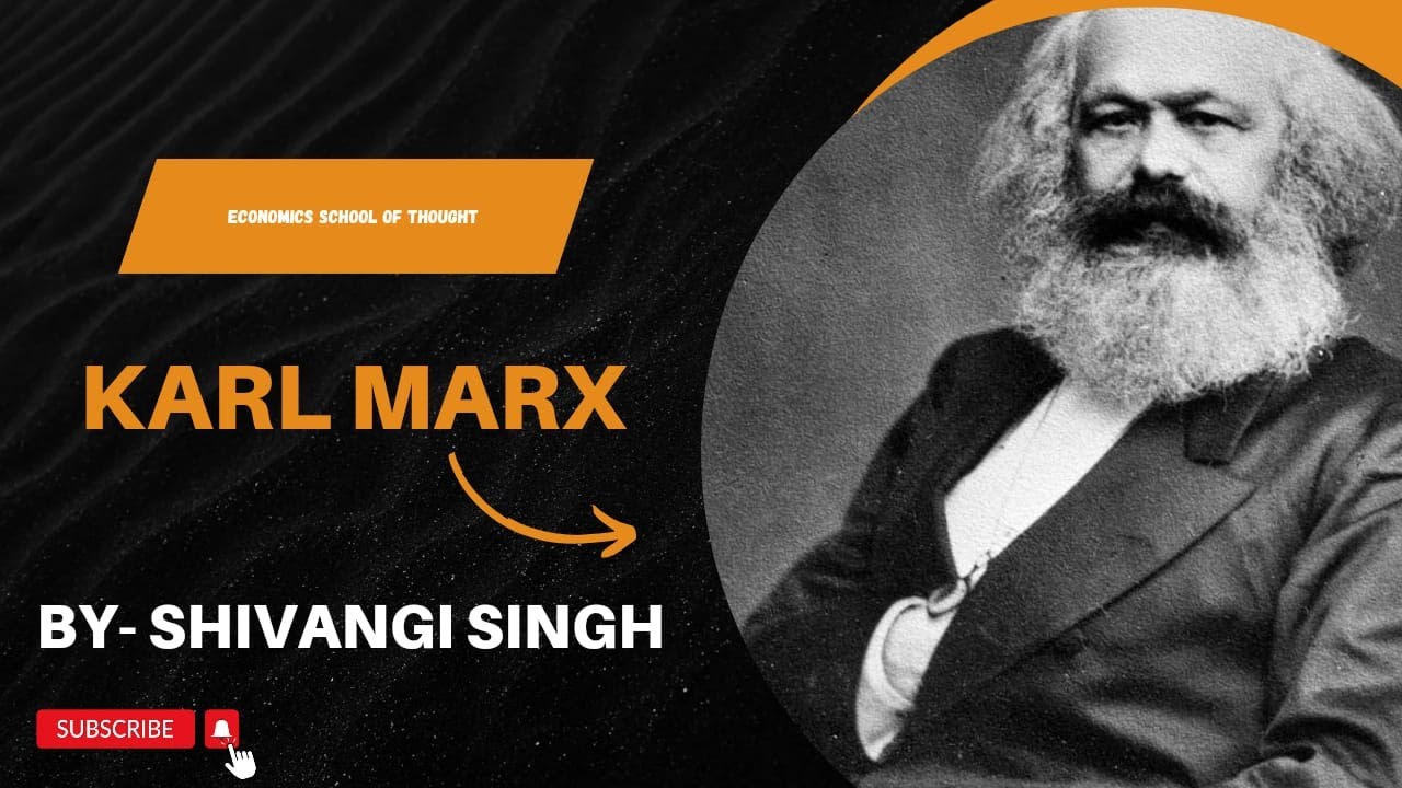 Karl Marx | Theories of Karl Marx | Economic school of thoughts - YouTube