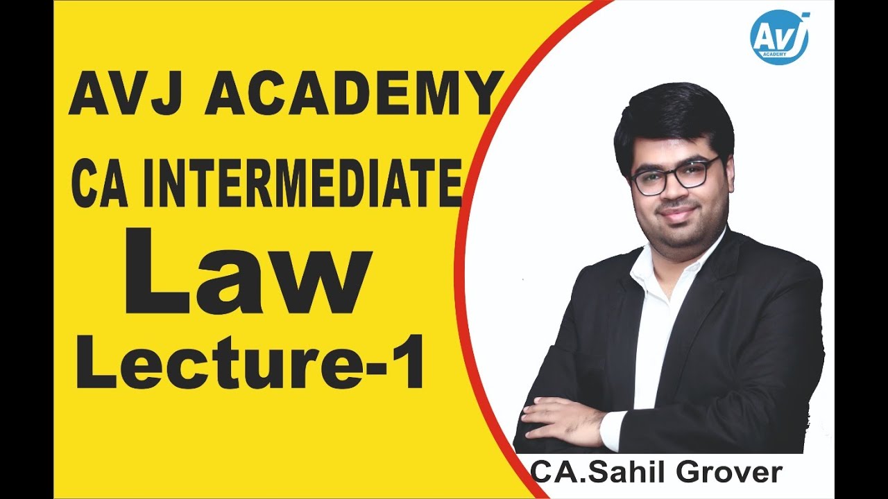 Corporate & Other Laws Lecture 1 for CA Inter May 2023| Early Batch by ...
