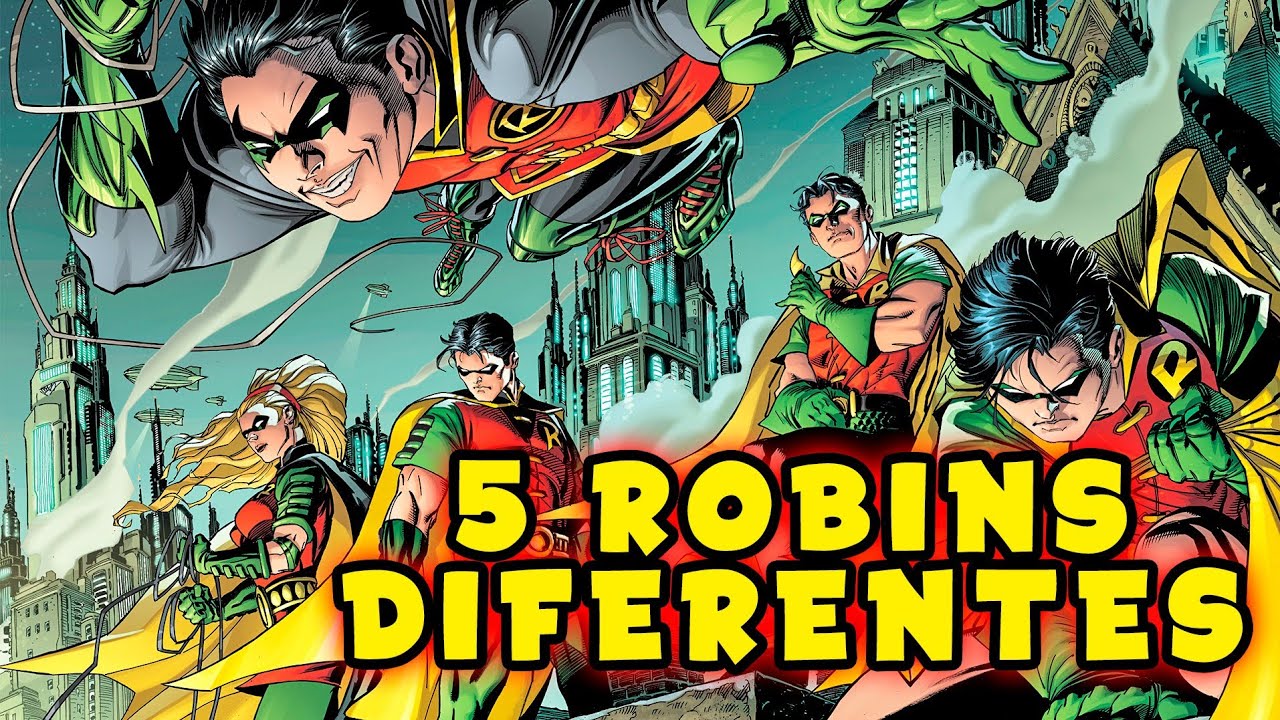 ¿Quienes son TODOS los ROBIN oficiales de BATMAN? - YouTube