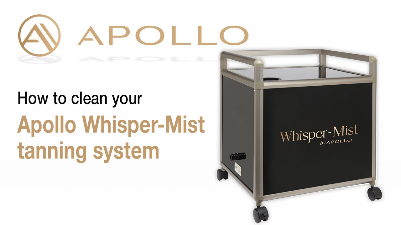 How To Clean Your TC3 Whisper-Mist UV Sunless Tanning System - YouTube