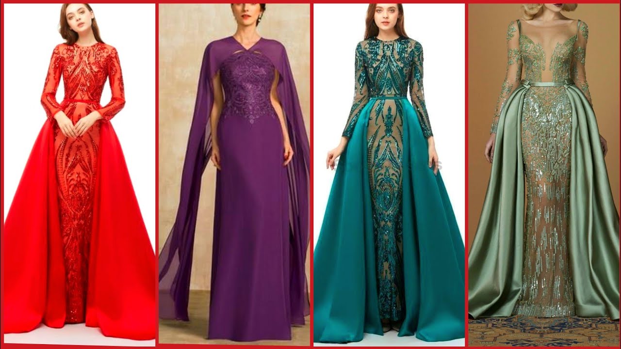 Top class evening wear formal Lace Maxi Gown dresses for high class ...