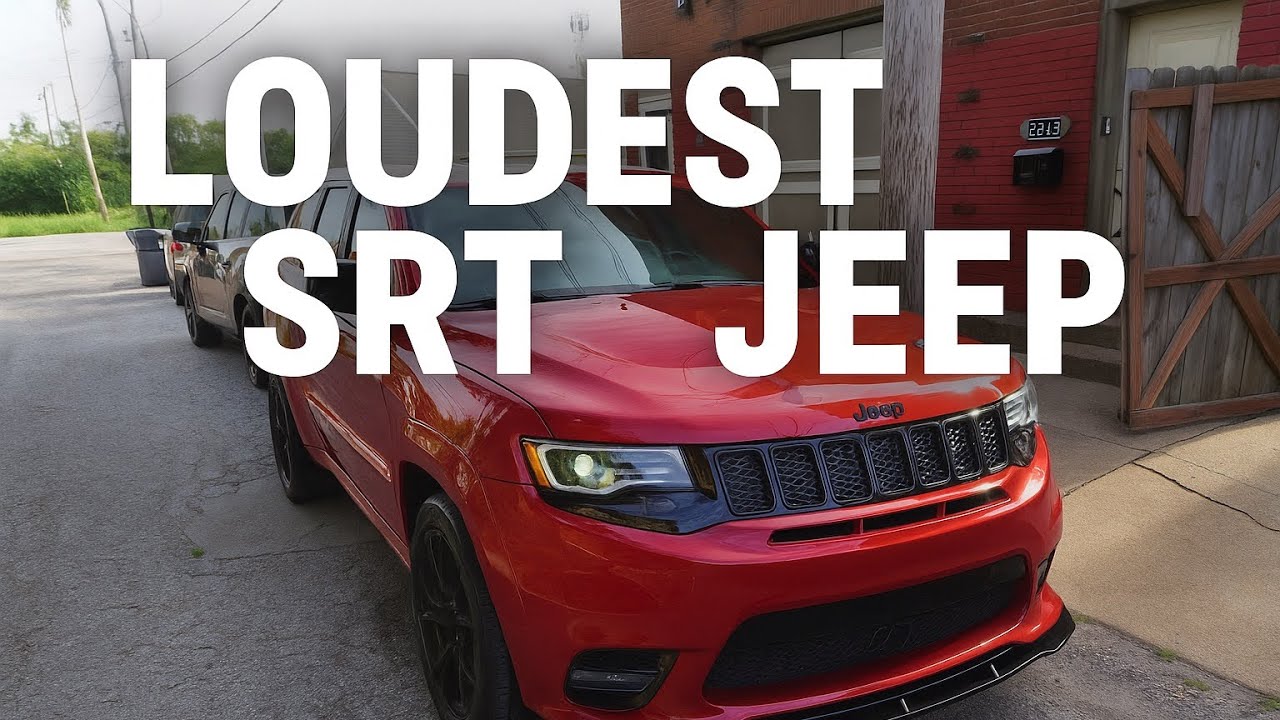 Straight Pipe Jeep SRT Sounds Like a Supercar 👀 - YouTube